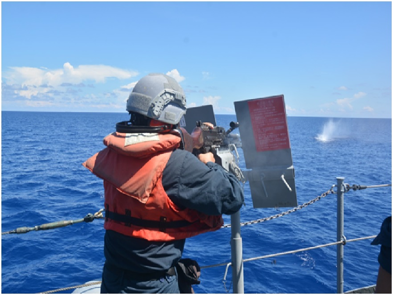 ROCS Ta-Tun conducting live fire training - News - Navy Command R.O.C