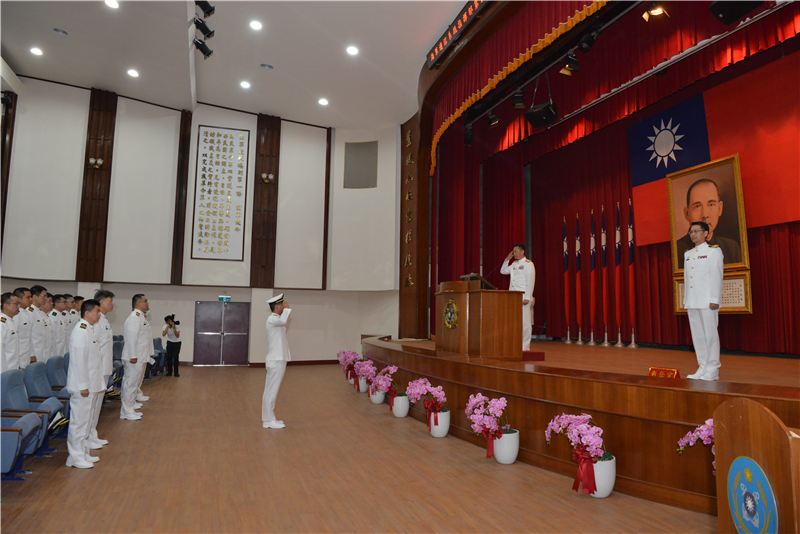 The Director of Combat System Department, HQ, RADM. Shih-Yuan, Chien ...