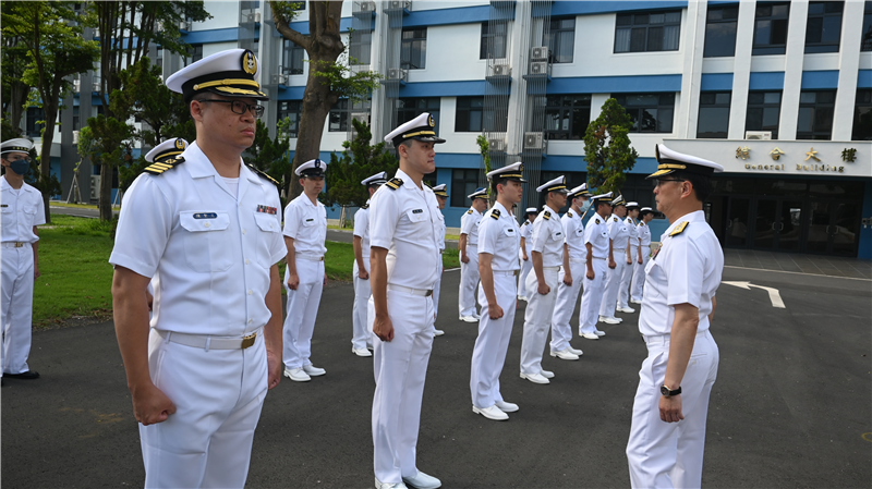 The Naval Shipbuilding Development Center Hosted A Uniform Inspection ...